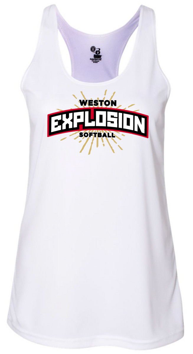 Weston Explosion Dry Fit Racer Tank – CreativeWaze